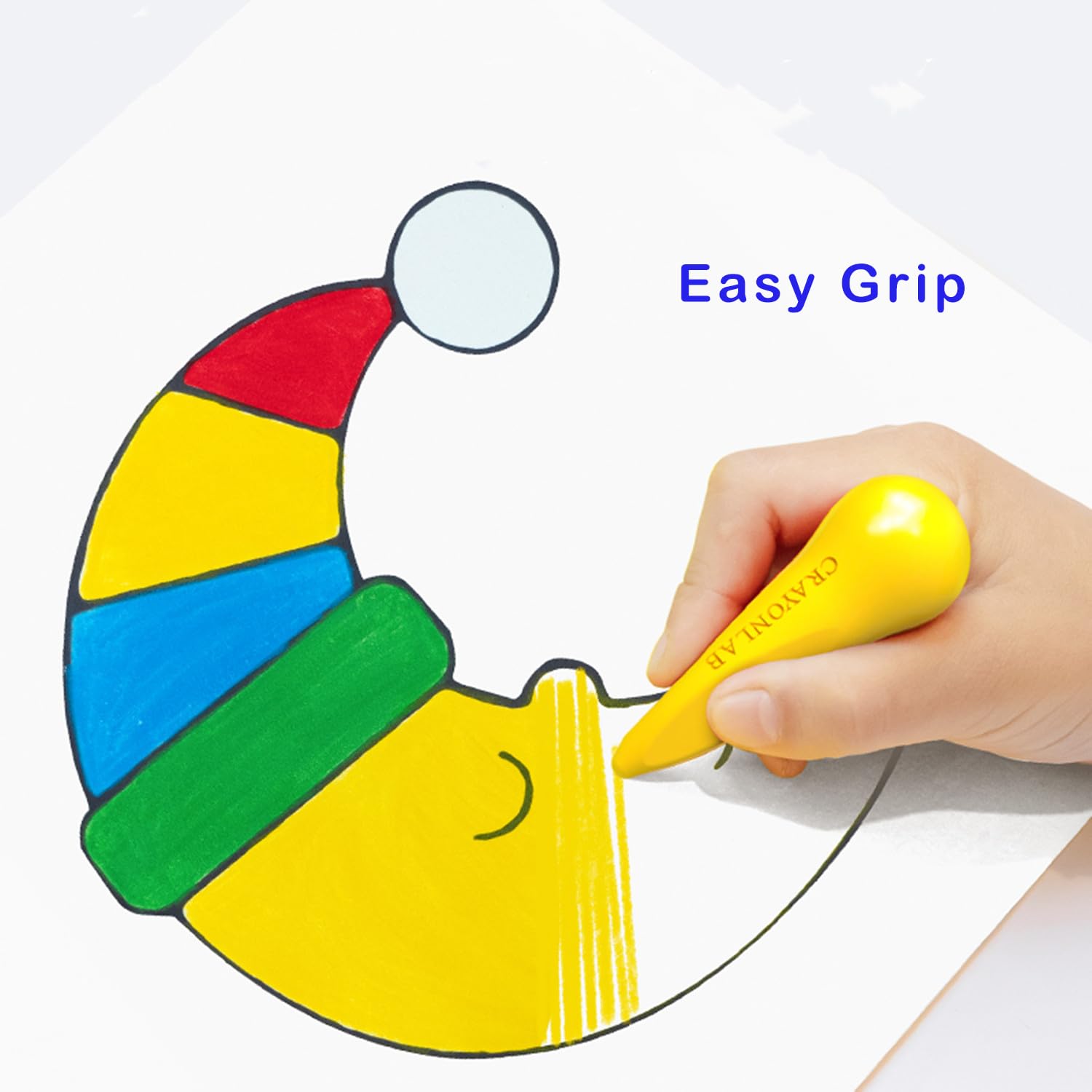 Snapklik.com : Ice Cream Crayons 12 Clolors, Not Hollow Icecream Finger ...