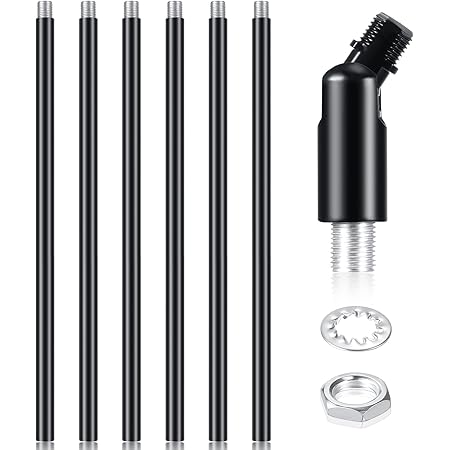 Amazon.com: Sloped Ceiling Adapter Kits Threaded Extension Rod Lighting ...