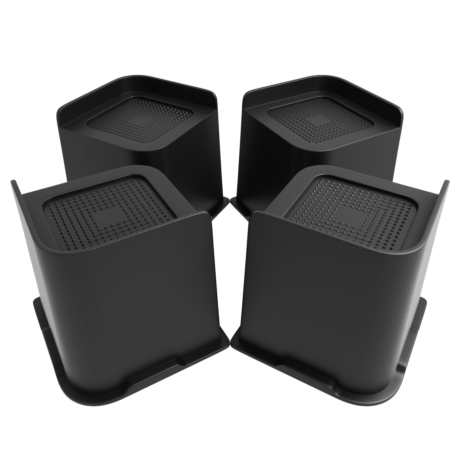SDLDEER Bed Risers Heavy Duty Furniture Risers, 6 inch Bed Lifts Risers ...