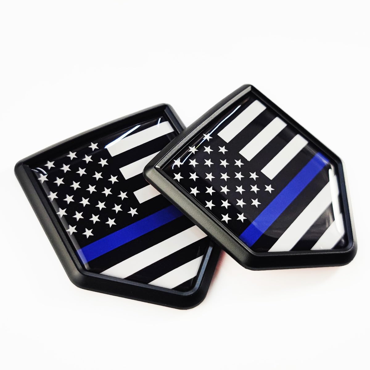 Amazon.com: Newperlite Thin Blue Line American Flag Decal Sticker Car ...