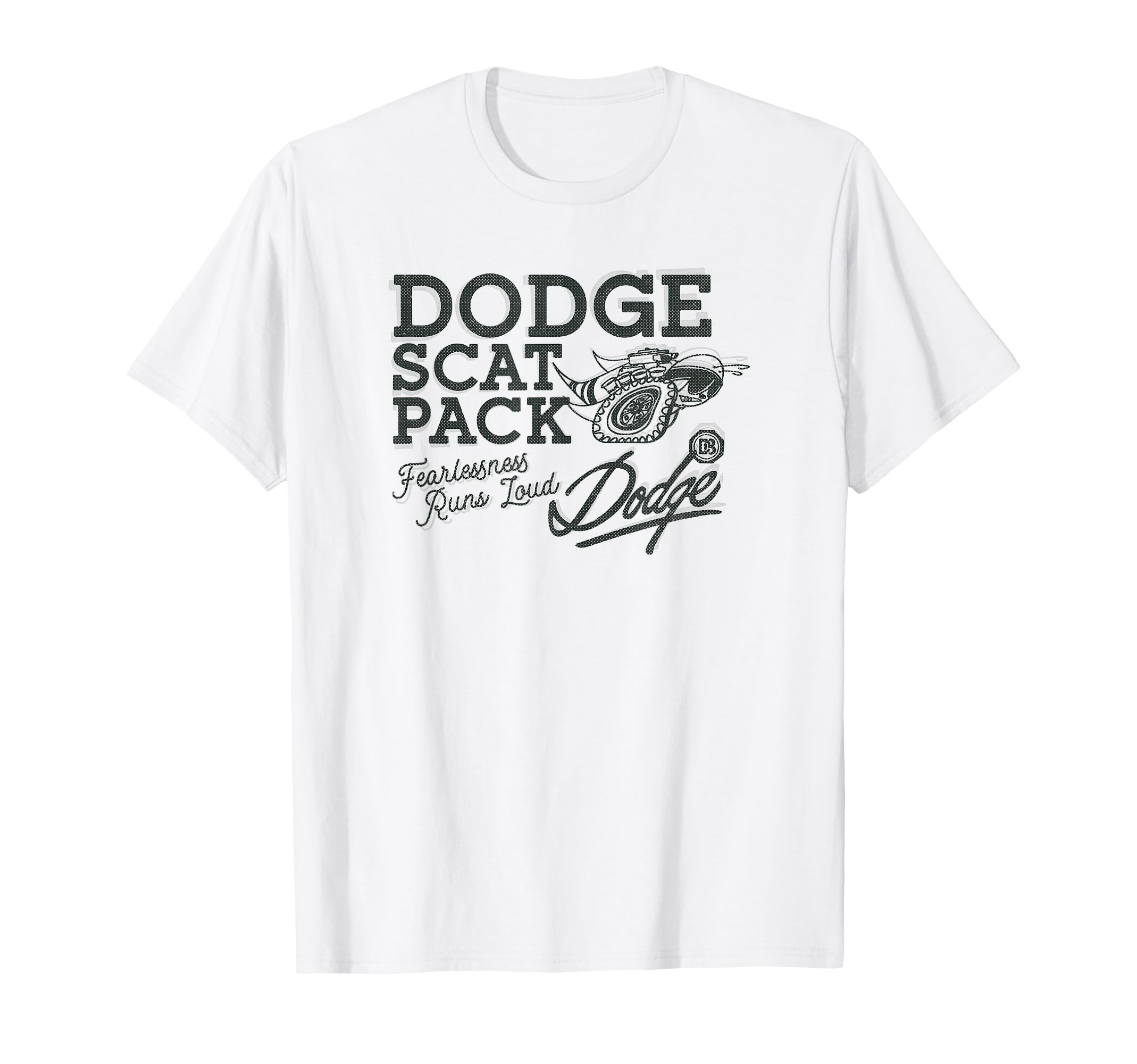 Amazon.com: Dodge Retro Scat Pack T-Shirt : Clothing, Shoes & Jewelry