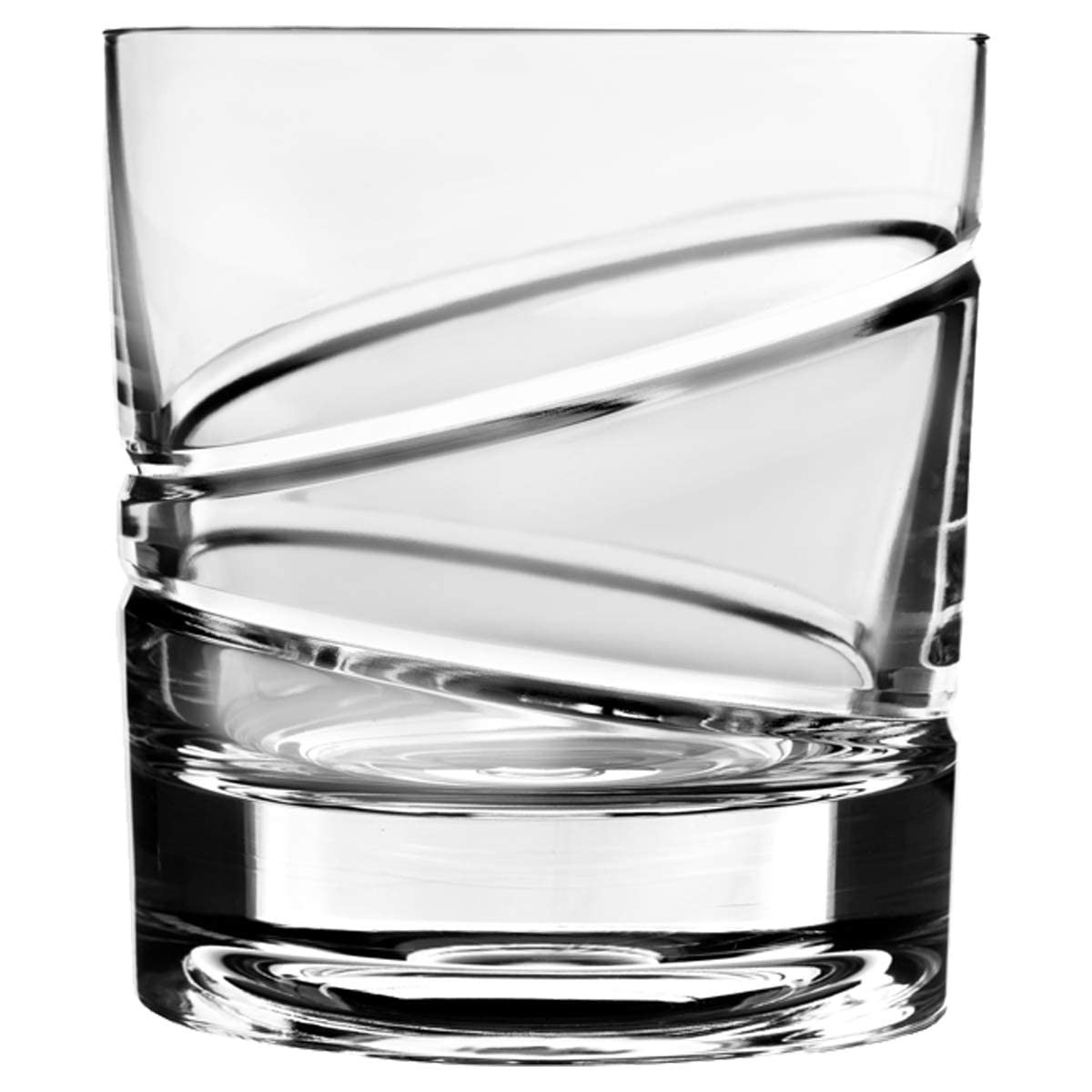Primeway Shtox Crystal Rotating Whisky Spinning Handmade Glass Tumbler ...