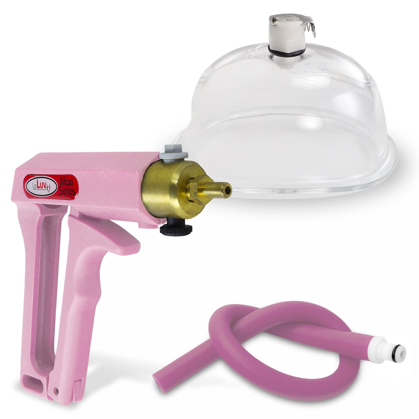 Amazon.com: LeLuv Maxi Female Cup Vacuum Pump | Purple Ergonomic Handle ...