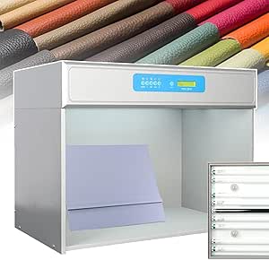 Amazon.com: Professional Color Matching Box with 7 LED Light Sources ...