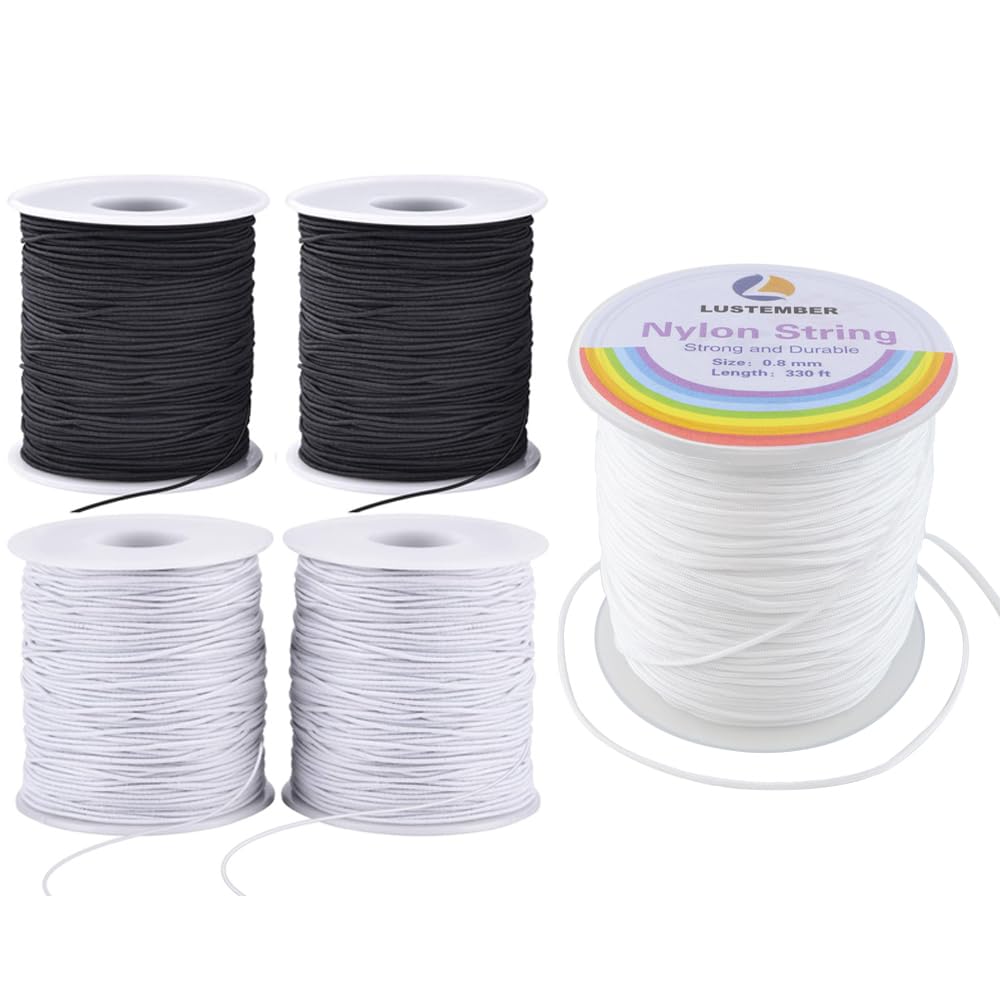 Amazon.com: Sturdy Elastic String Cord and Durable Nylon Cord String ...