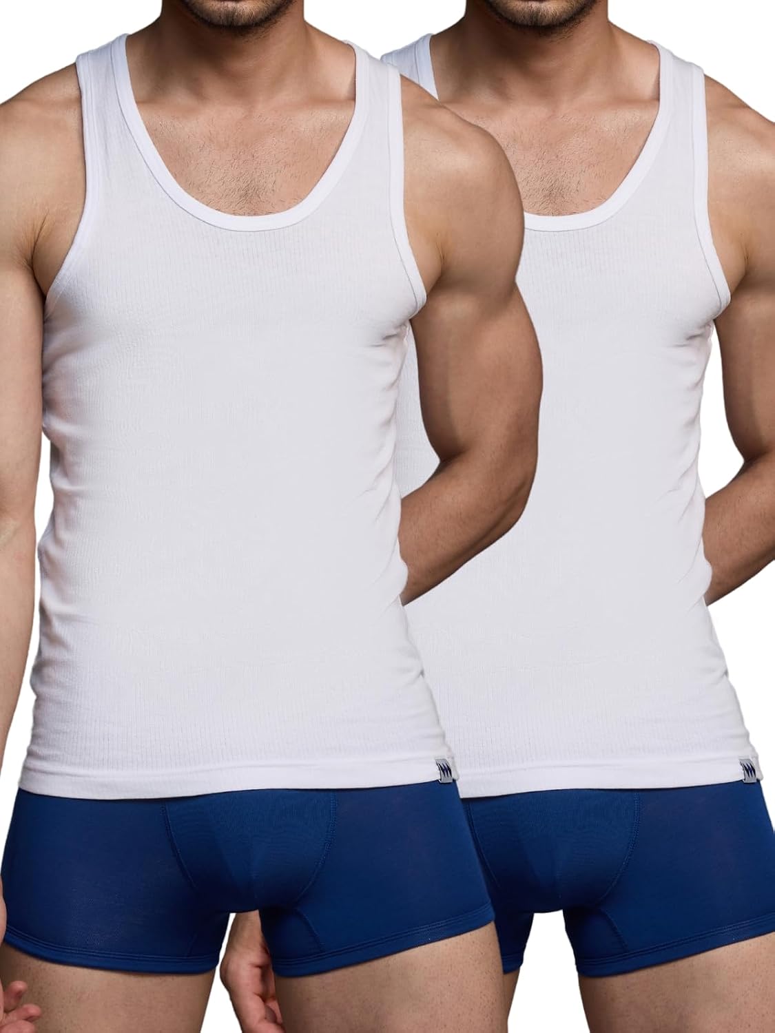 Modern Crew Vest for Men | Luxurious Bamboo-Cotton Vest | Regular Fit ...