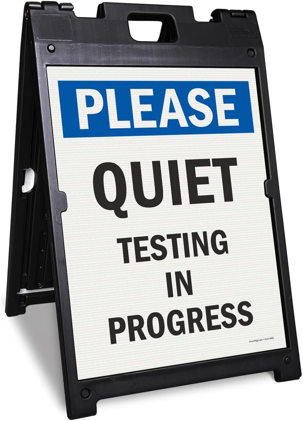 Amazon.com: SmartSign 24" x 18" Please Quiet Testing In Progress ...