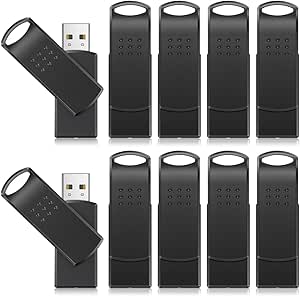 Amazon.com: KEXIN 2GB Flash Drive 50 Pack USB 2.0 Thumb Drives Bulk Swivel USB Memory Stick with ...