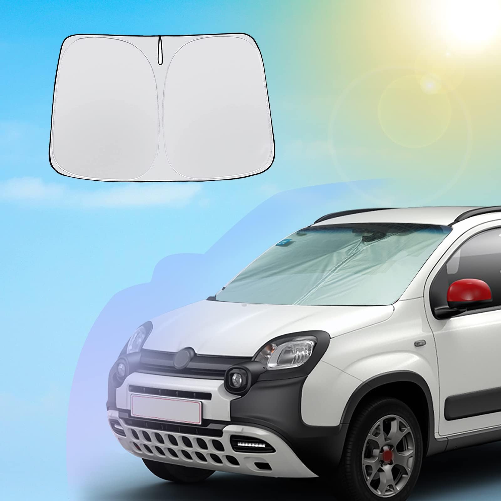 SXCY per Nuova Fiat Panda Hybrid Cross City Cross 2021 2022 2023 2024 ...