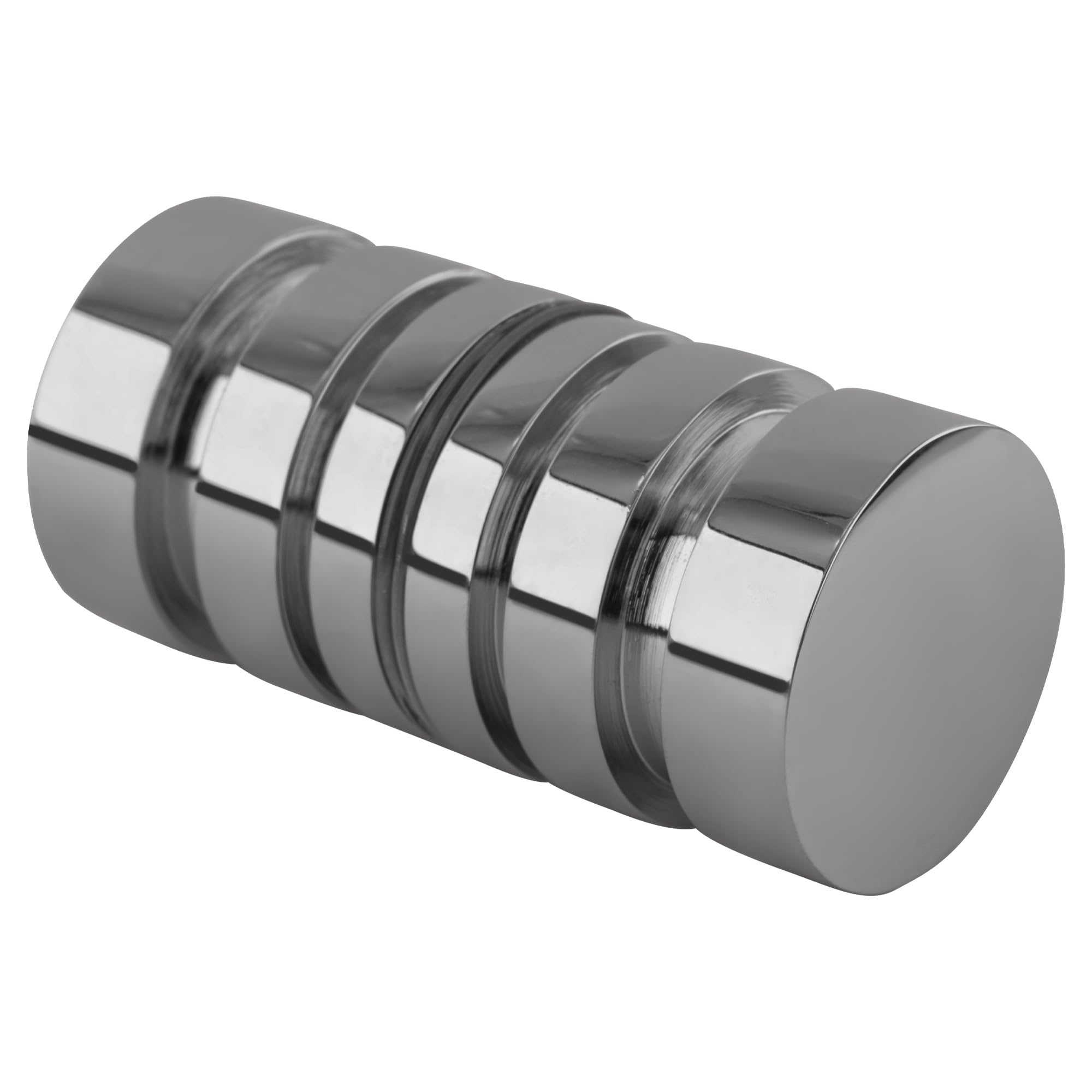 CRL Contemporary Style Chrome Finish Back-to-Back Shower Door Knob ...