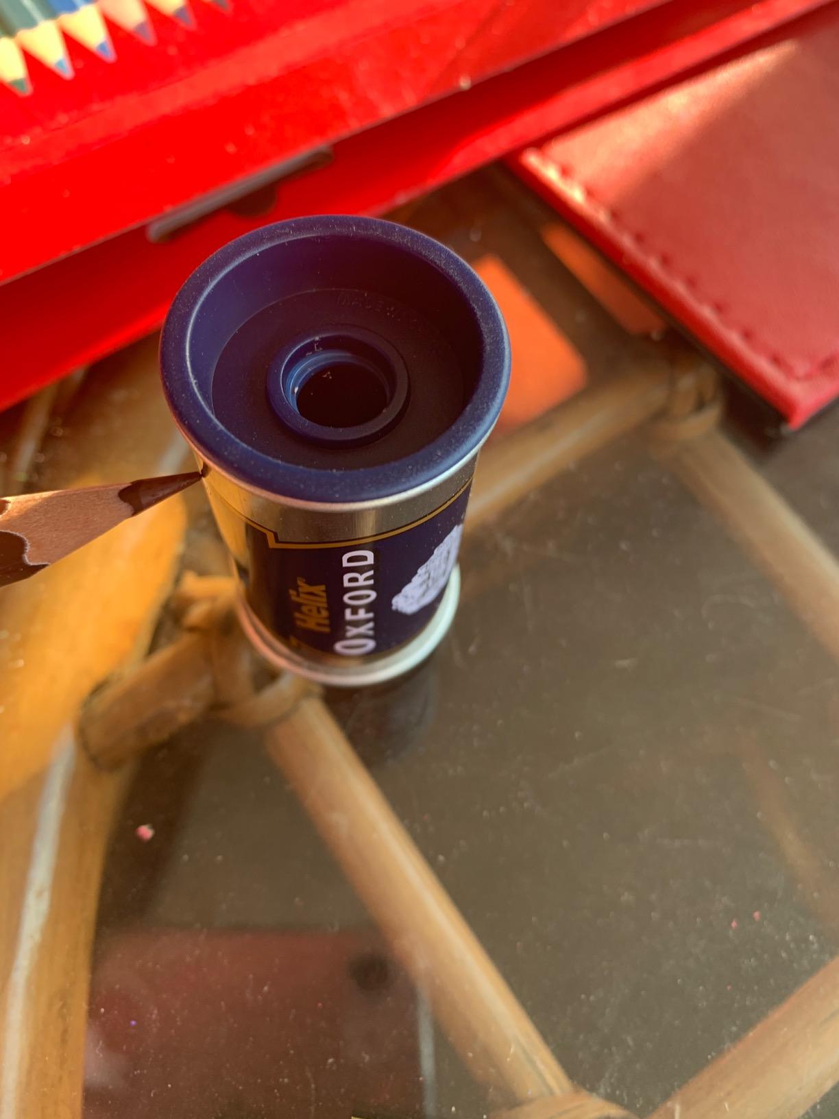 Helix Oxford One Hole Barrel Sharpener,Violet : Amazon.co.uk ...