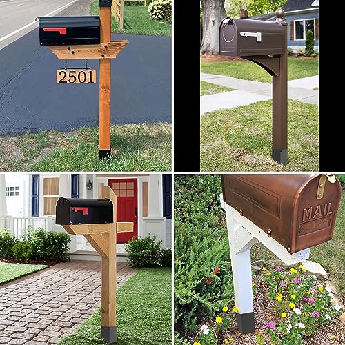 Snapklik.com : FMhotu Post Base Protectors,Adjustable Deck And Fences ...