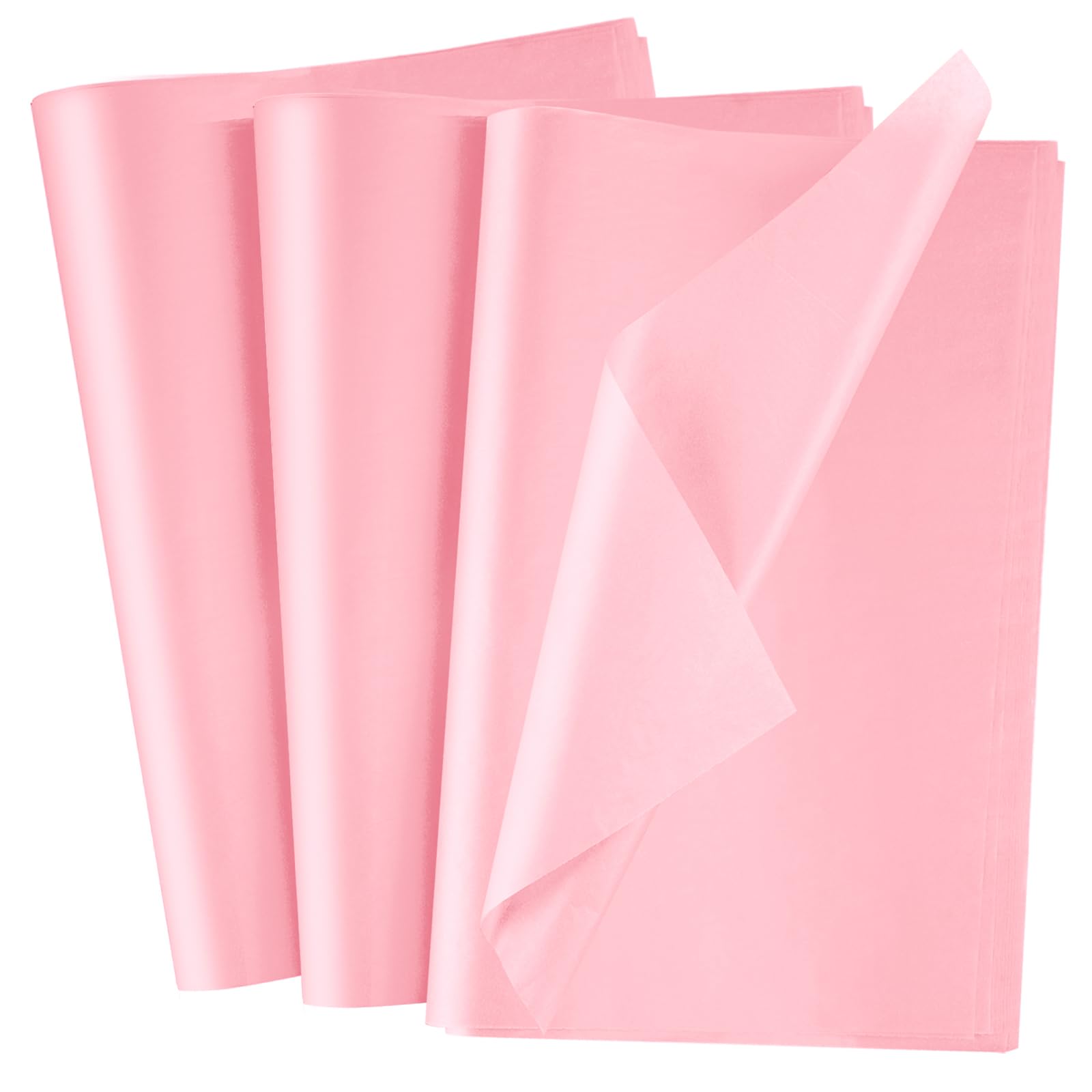Amazon.com: NEBURORA 100 Sheets Pink Tissue Paper for Gift Bag Wrapping ...