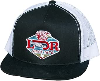 Lazy J Ranch Wear Conquest Cap Black/White at Amazon Men’s Clothing store