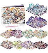 Amazon.com: 20 Sets DIY 3D Sticker Scene Book,3D House Stickers ...