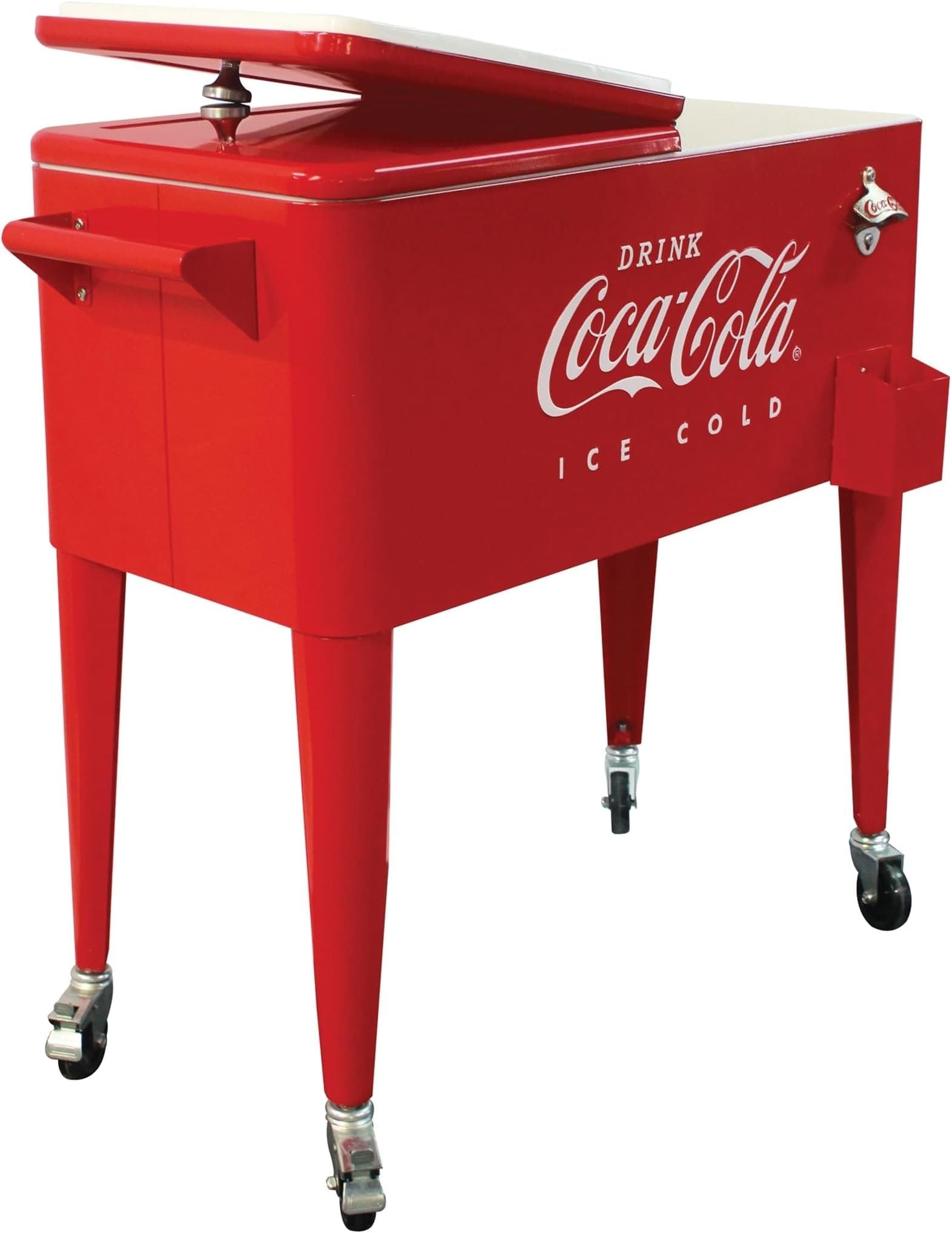 Amazon.com: Leigh Country CP 98121 80 Quart Coca-Cola Ice Cold Cooler