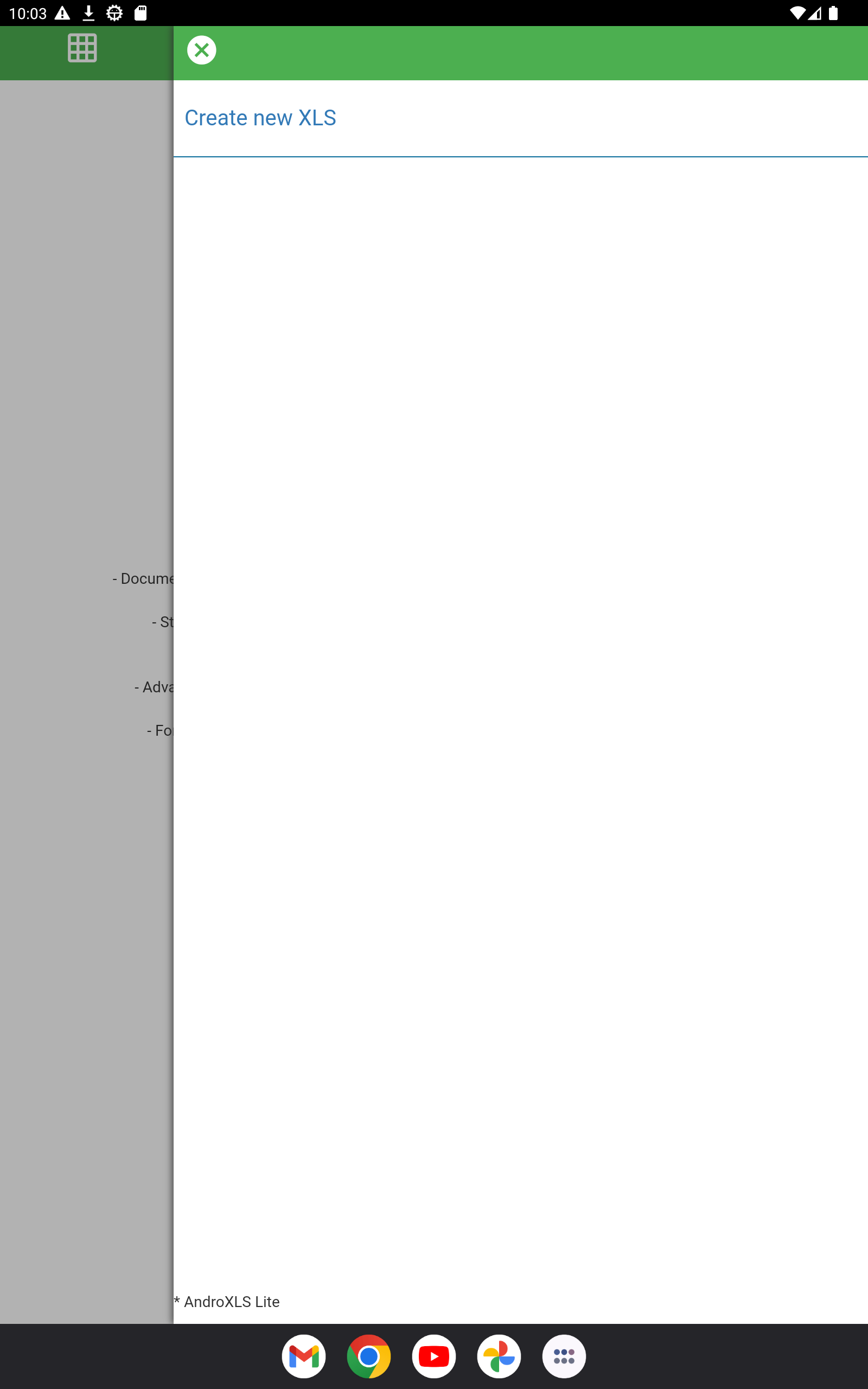 AndroXLS Lite editor for XLS and XLSX spreadsheets - App on Amazon Appstore