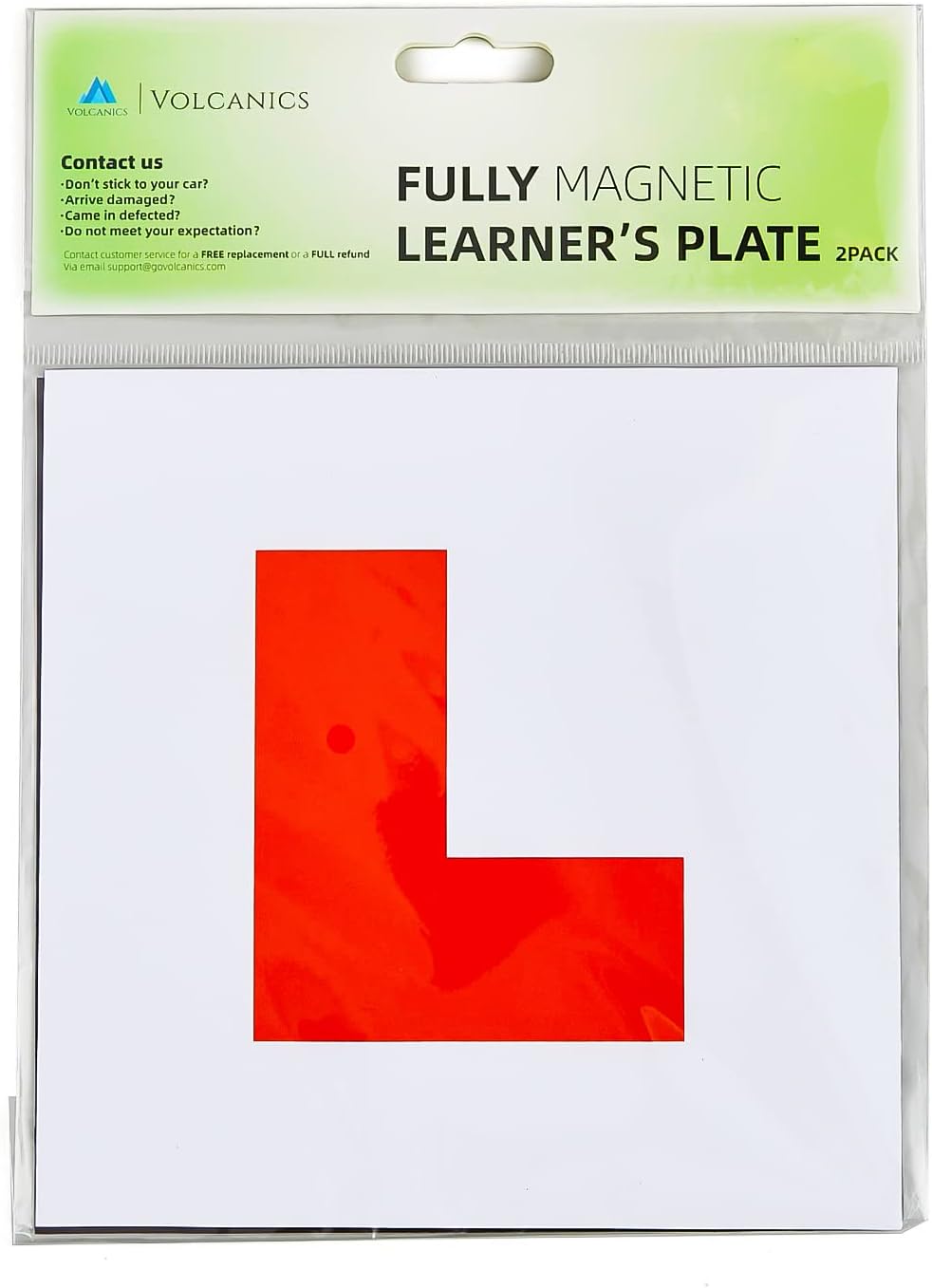 SIGNS247 2 X LEARNER STICKER L Plate Stickers Legal Learner Driver ...