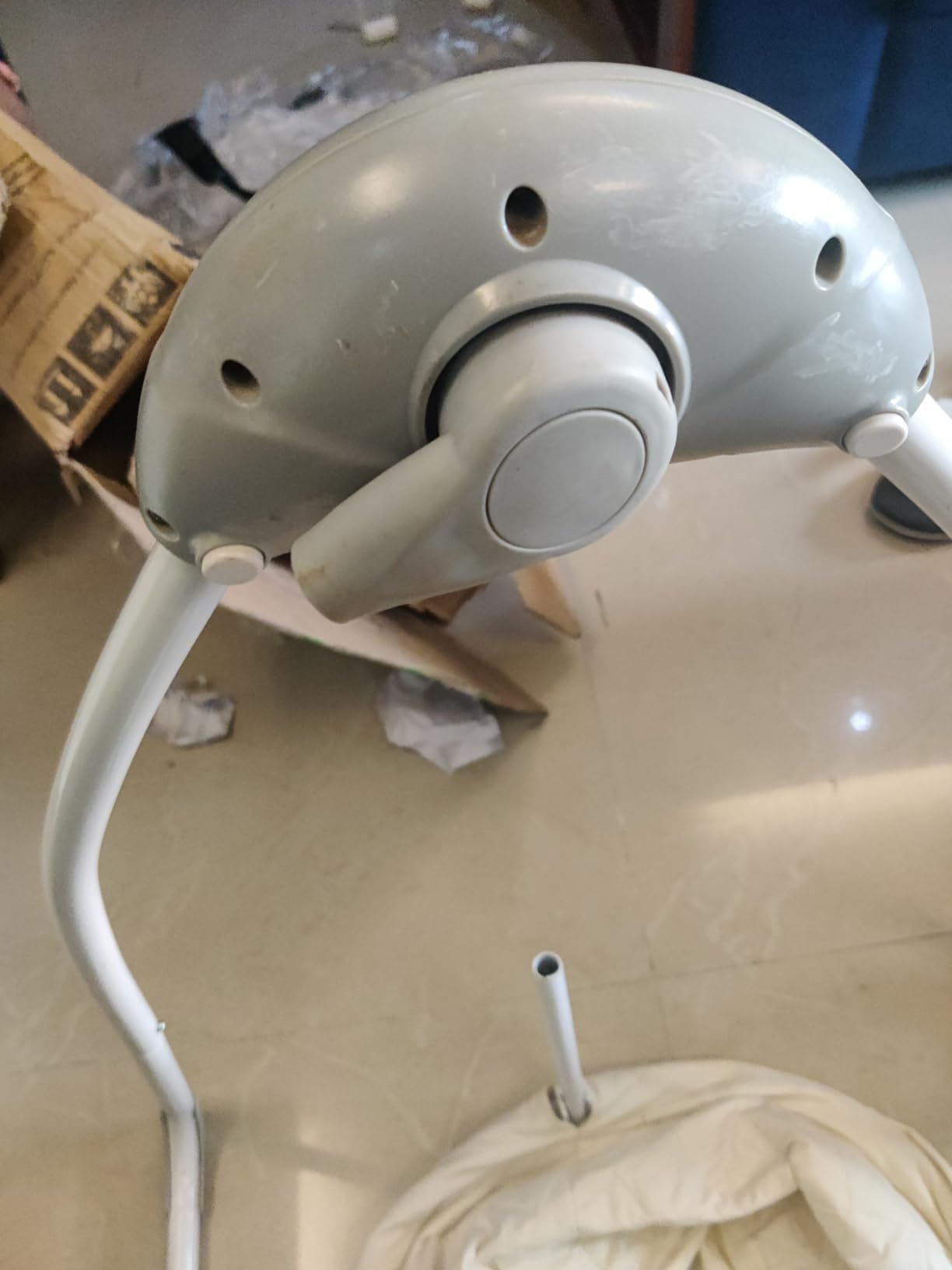 R for Rabbit Baby Cradle Automatic Swing with 5 Point Safety Harness ...