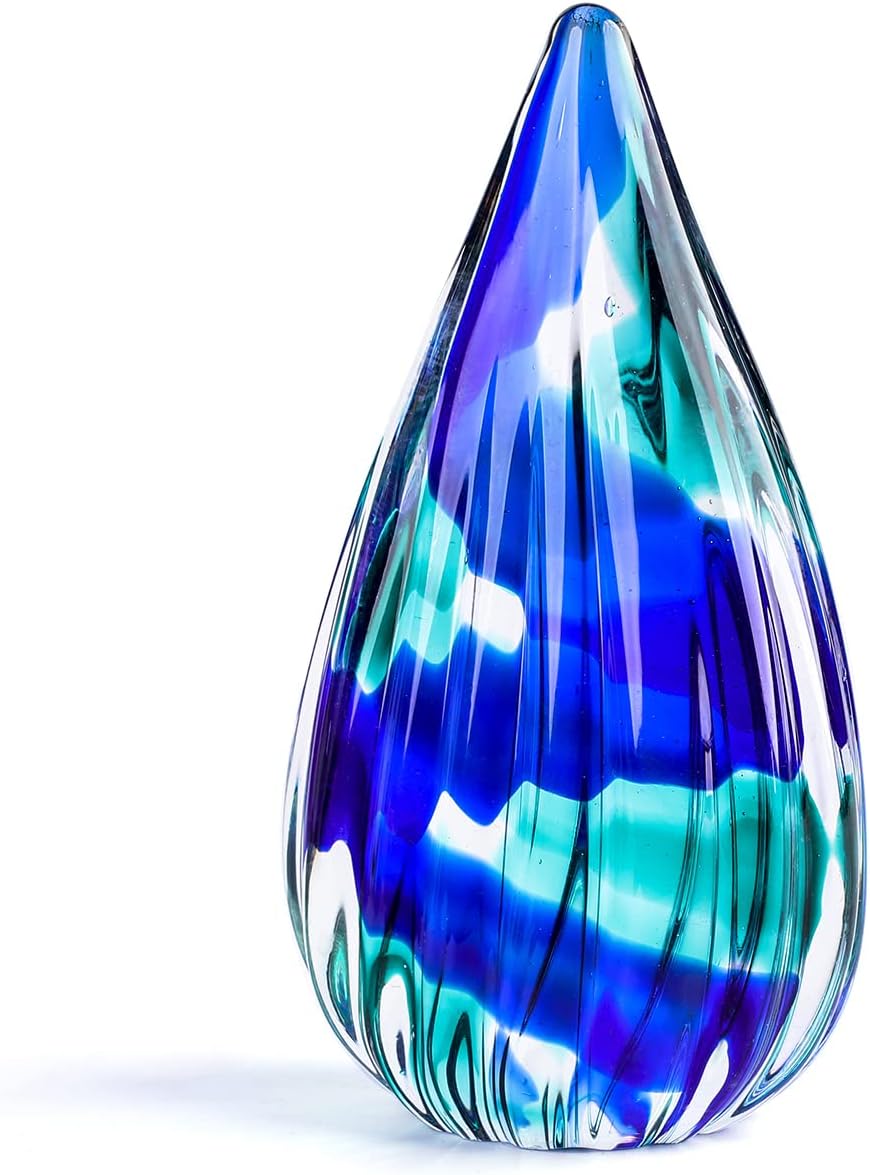 Amazon.com: Yao Yuan Hand-Blown Glass Sculpture Glass Decor Murano ...