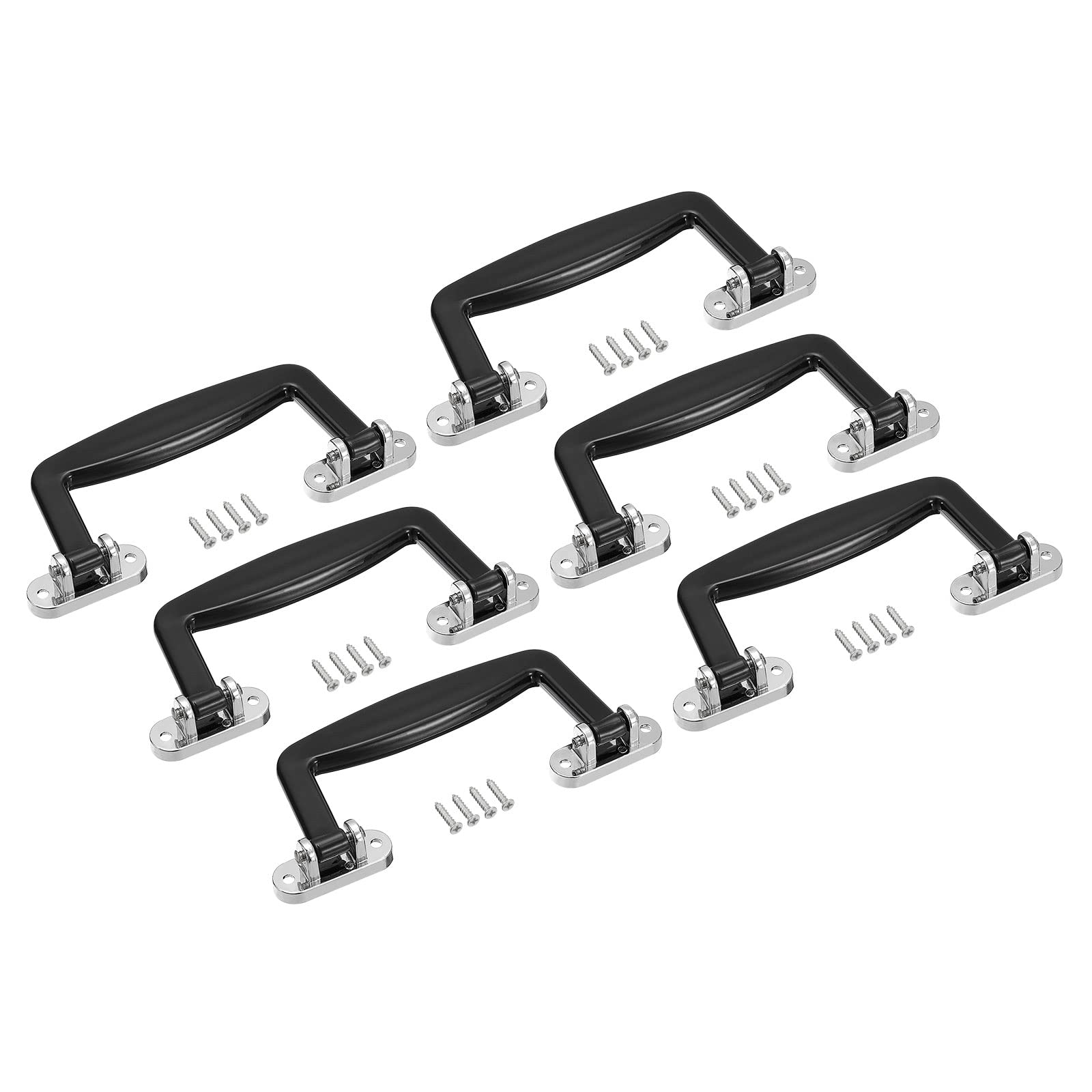 uxcell Luggage Handles, 6Pcs 130mm/5.12inch Plastic Pull Handle ...