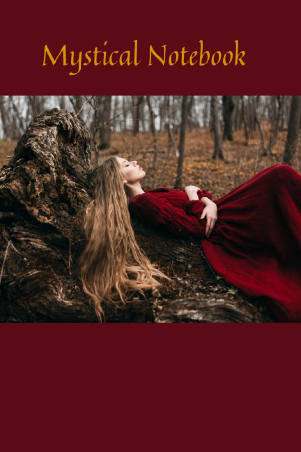 Mystical Notebook: My Blank Logbook. Diary. Composition style. College ...