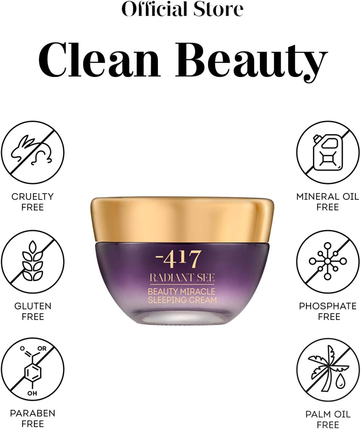 -417 Dead Sea Cosmetics Beauty Sleeping Cream – Reducefines lines ...