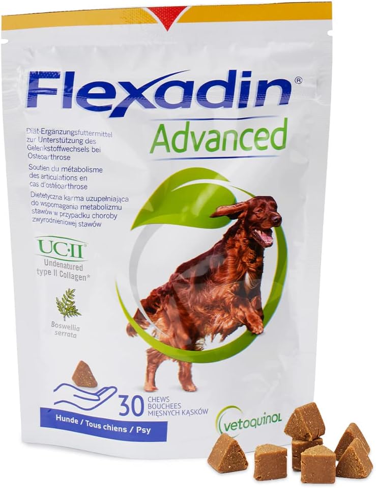 Flexadin Advanced - 30 chews : Amazon.co.uk: Pet Supplies