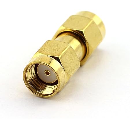 Amazon.com: DGZZI 2-Pack RF Coaxial Reverse Polarity Adapter RP SMA Coax Jack Connector RP SMA ...