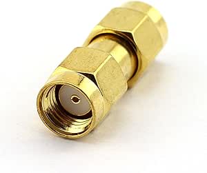 Amazon.com: DGZZI 2-Pack RF Coaxial Reverse Polarity Adapter RP SMA Coax Jack Connector RP SMA ...