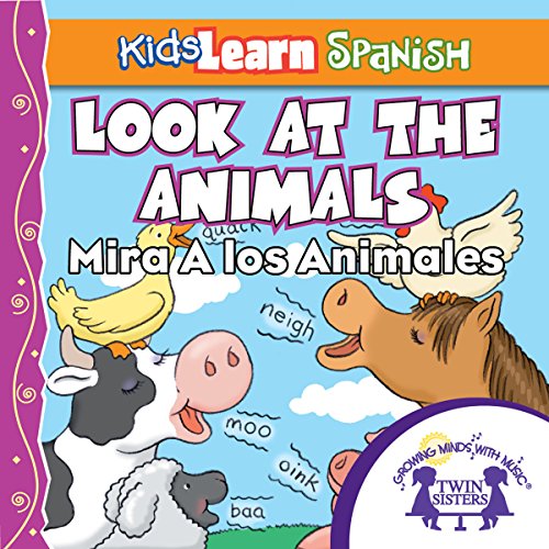 Amazon.com: Kids Learn Spanish: Look At The Animals (Farm Animals ...