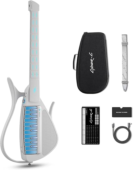 Amazon.com: Enya CYBER-G Stringless Smart Guitar, Foldable Travel ...