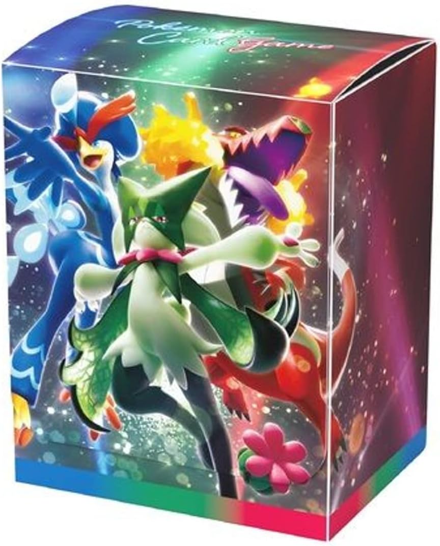 Amazon.com: Pokemon Center Original TCG Deck Case Triple Beat : Toys ...