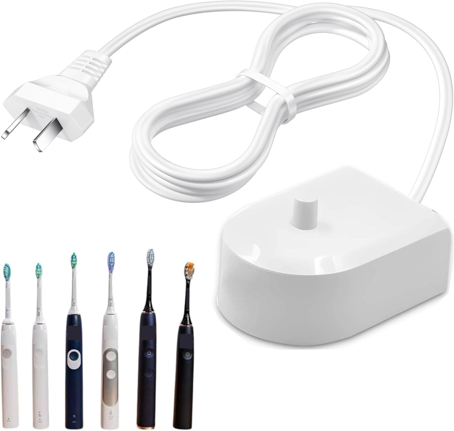 Charger Base for Philips Sonicare,Replacement Electric Toothbrush Charger HX6100 for Philips ...