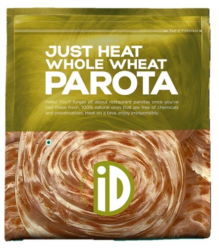 iD Fresh Ready to Eat - Whole Wheat Parota, 350g Pouch : Amazon.in ...