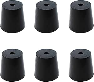 Amazon.com: YXQ Rubber Conical Plugs 20mm to 26mm, with 6 Black Conical ...