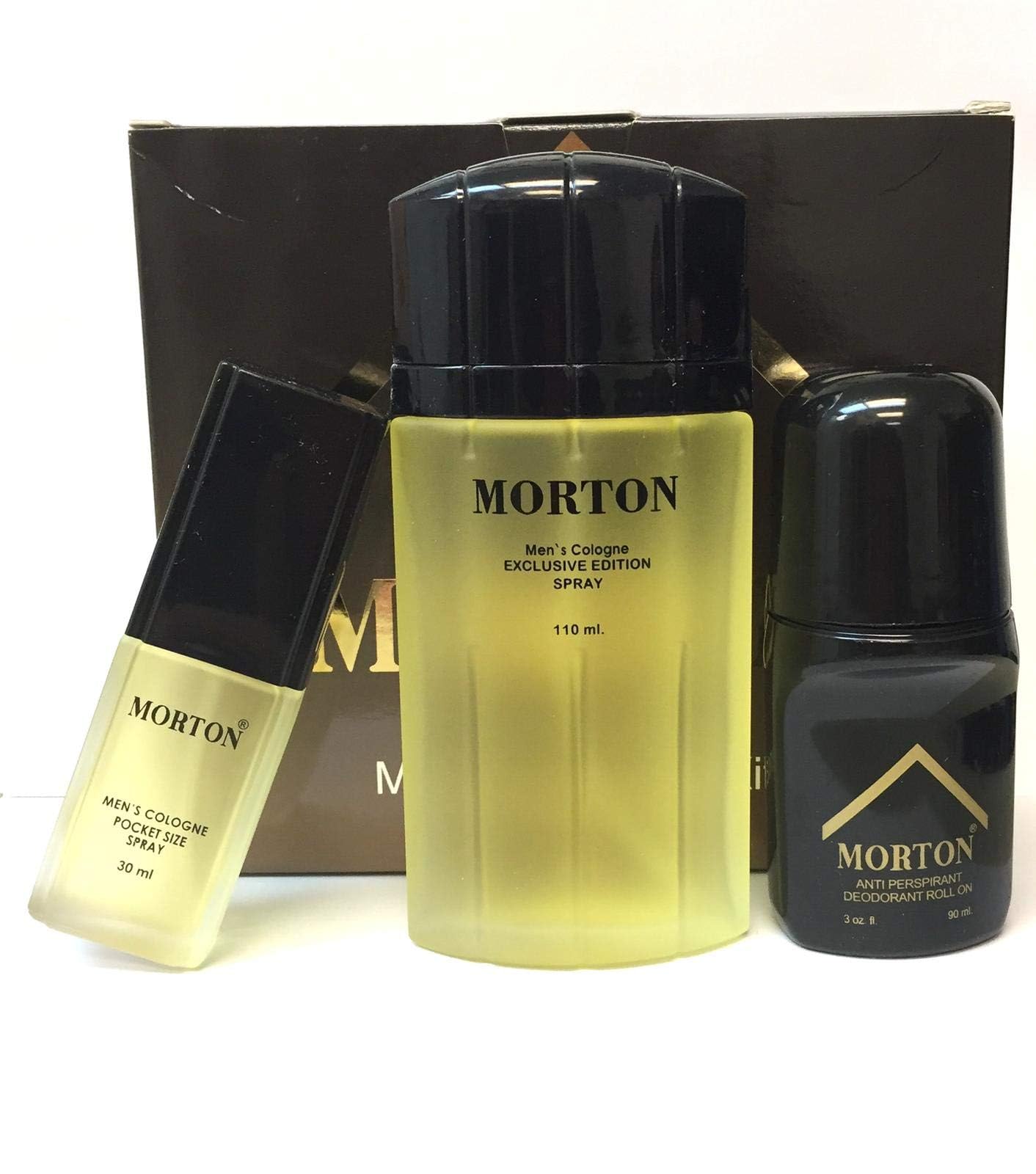 Amazon.com : MORTON COLONIA PARA CABALLEROS SET 110ML MORTON MEN'S GIFT ...