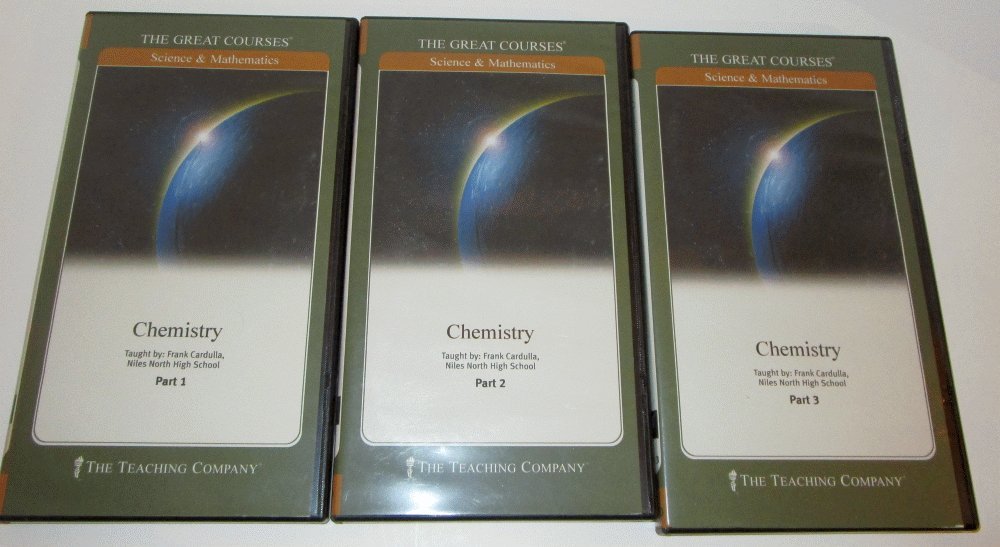 Chemistry (The Great Courses: Science and Mathmatics), Complete set on ...