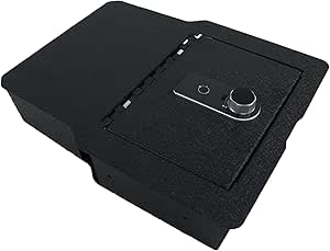 Amazon.com: YOULAI Underseat Center Console Gun Safe - Console Gun ...