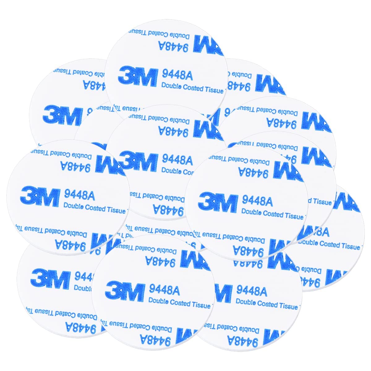 Jagowa 20PCS Double Sided Sticky Pads Round Adhesive Foam Pads ...