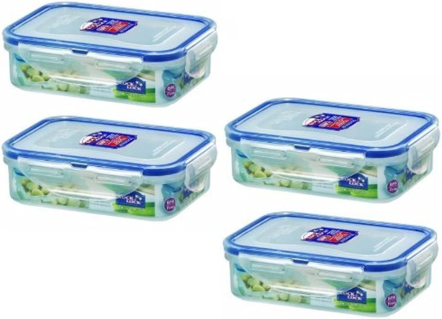 Amazon.com: Lock & Lock, No BPA, Water Tight, Food Container, 1.5-cup ...