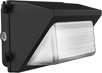 Pinegreen Lighting LED Mini Wall Pack Light, 7000 Lumen 5000K Daylight ...