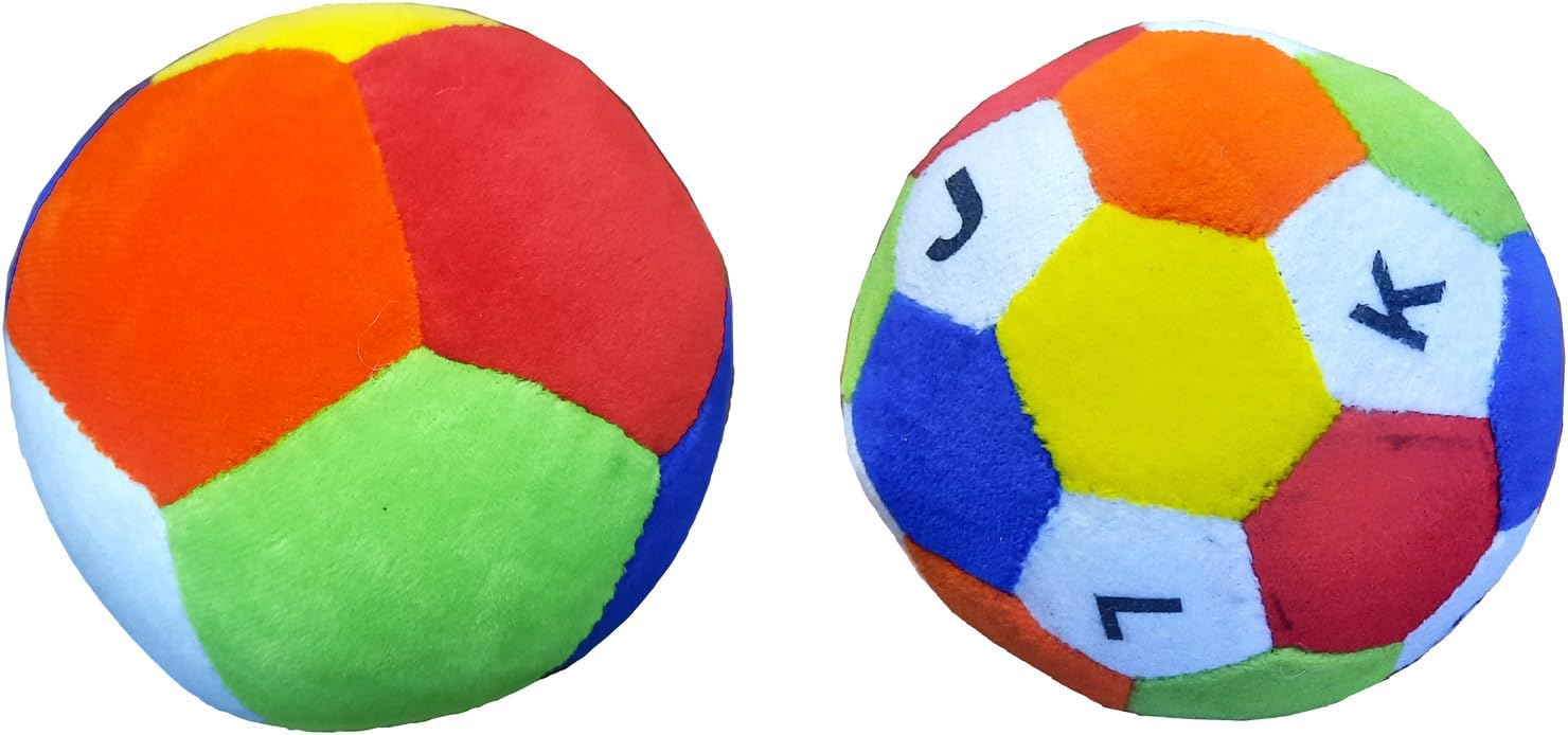 Buy VGRASSP Baby Rattle Ball and Alphabet Ball Soft Plush Stuffed Toy ...