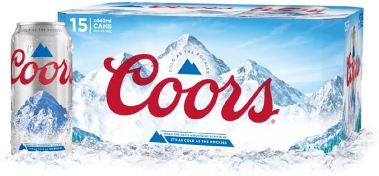 Coors Lager Beer 15 x 440 ml (cans) : Amazon.co.uk: Grocery