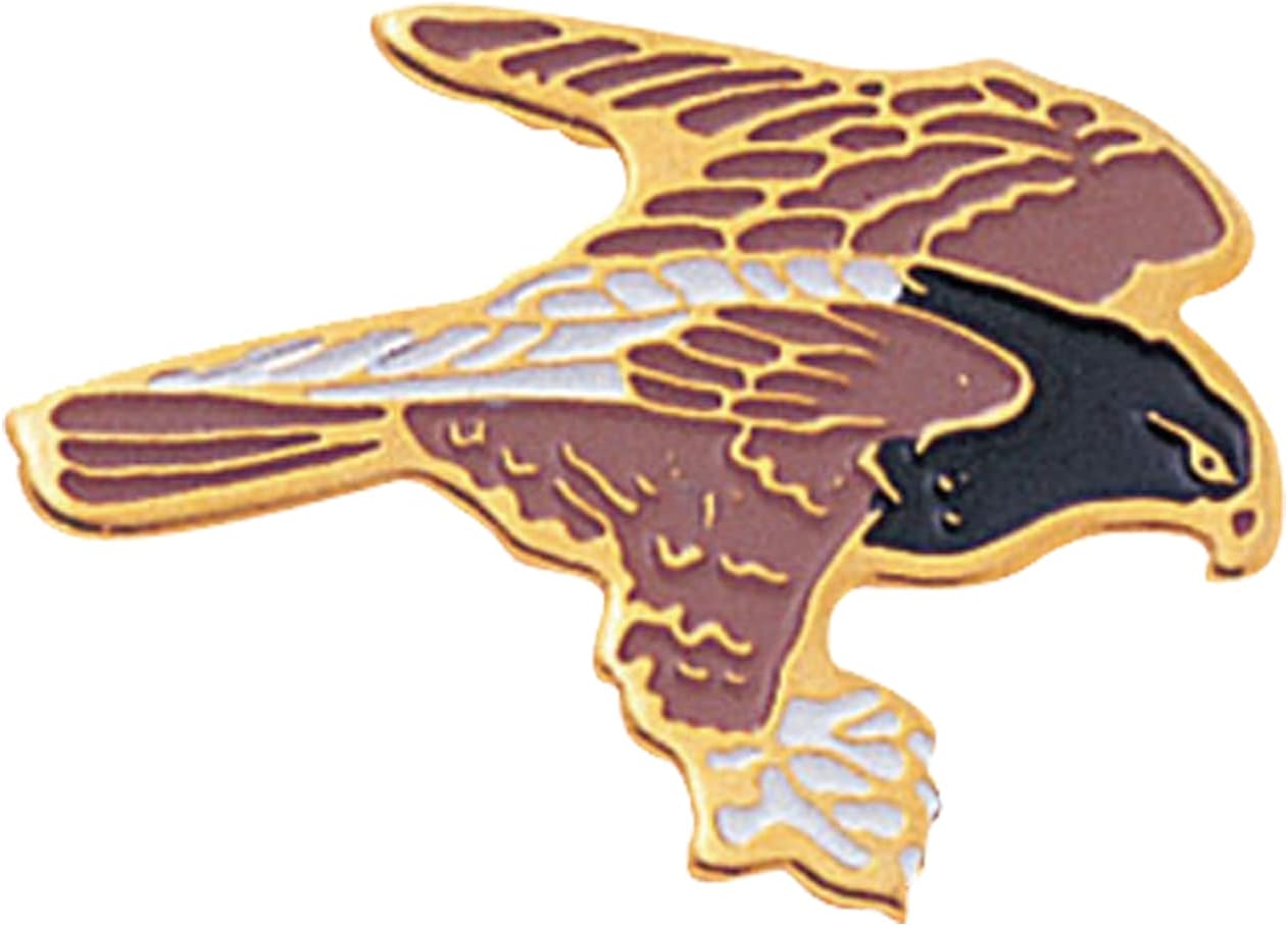 Amazon.com: SHOP AWARDS AND GIFTS Hawk Bird Mascot Metal Enamel Lapel ...