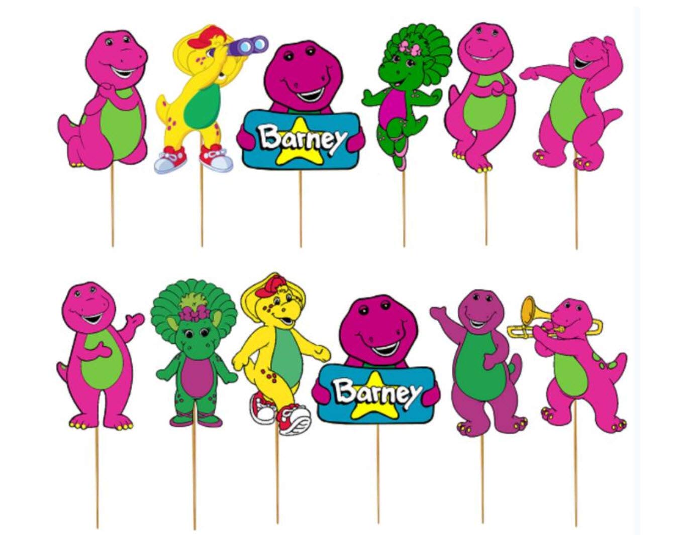 Barney Cake Topper