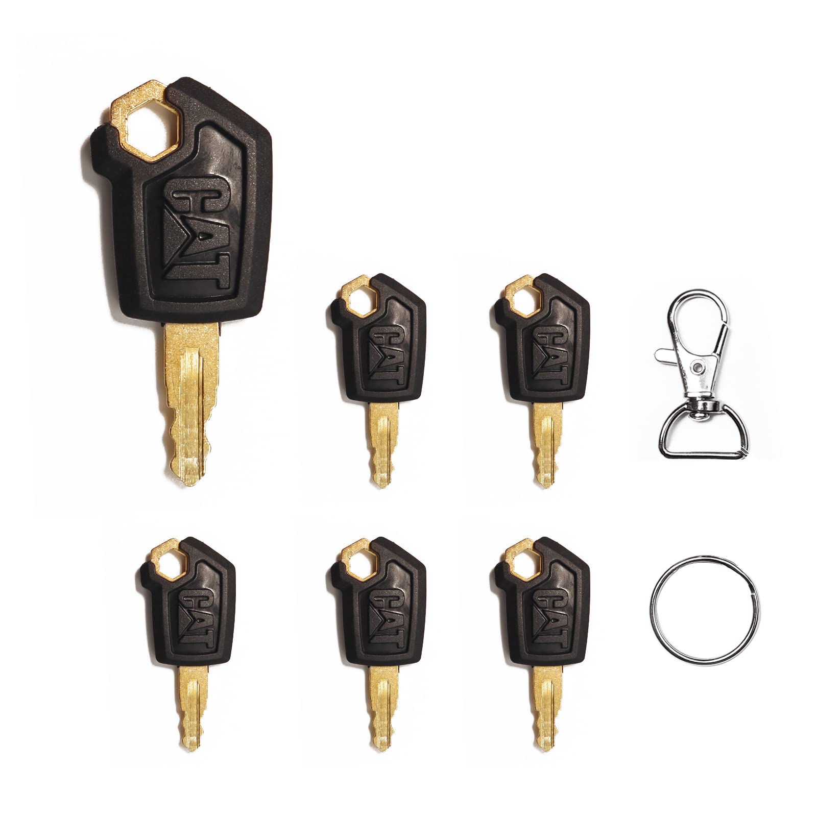 Amazon.com : EVGW 5P8500 Ignition Keys Cat Keys Caterpillar Keys ...