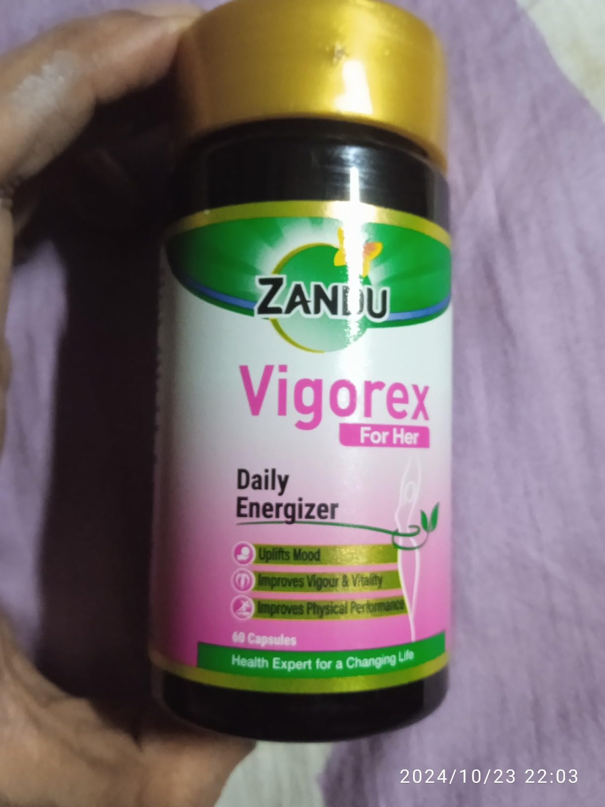Buy Zandu Vigorex For Her: A Daily Energizer |100% Natural,Authentic ...