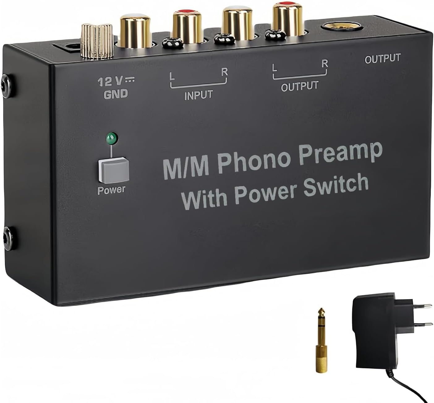Magicbox Phono Vorverstärker Pro | RIAA-MM Vorverstärker mit 92dB SNR ...