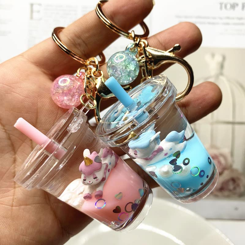 Spicy Bliss Unicorn Water Keyring / Unicorn Keyring for Kids / Unicorn ...